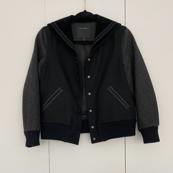 Marc Jacobs | Jackets & Coats | Marc Jacobs Bomber Varsity Jacket ...